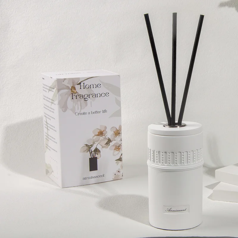 Luxury Gypsum Ins Chic Reed Diffuser Gift Set Air Fresher Natural ...