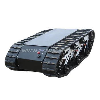 80kg Payload Radio Remote Control Track Robot Inspection Vehicle ...