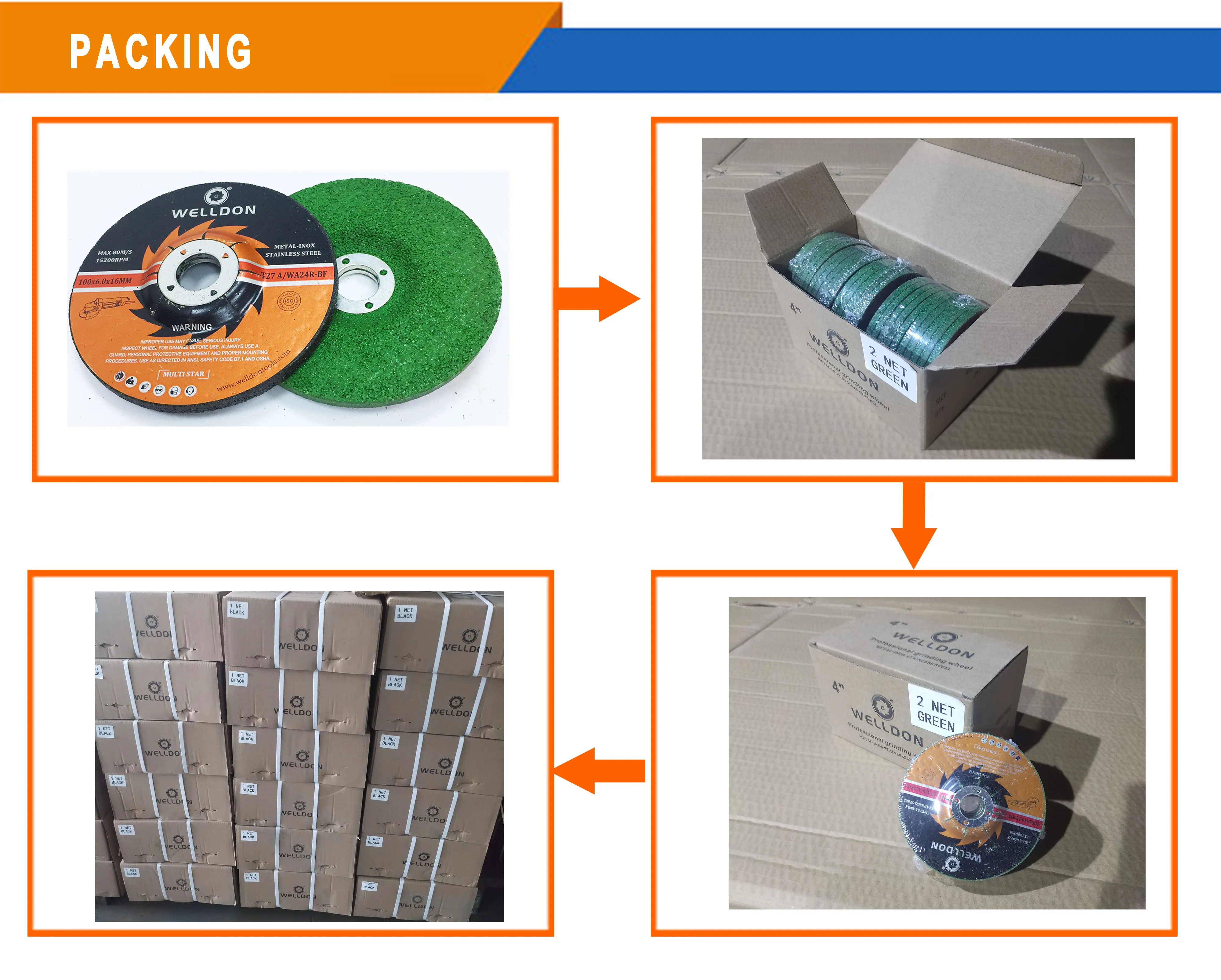 Welldon Ss Salt Grinding Wheels - Durable & Efficient