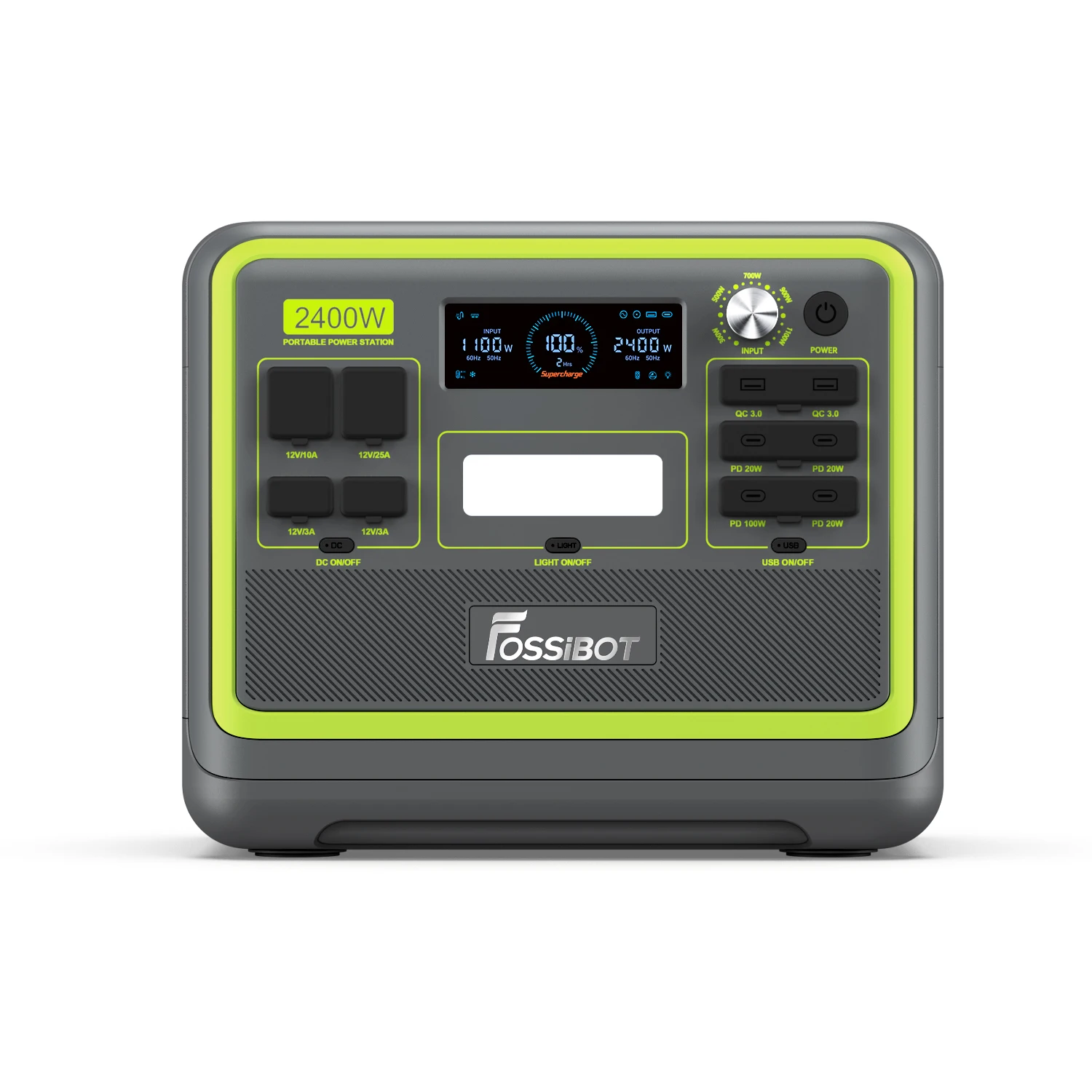 Fossibot F2400 Portable Power Station Lifepo4 640000mah Battery ...