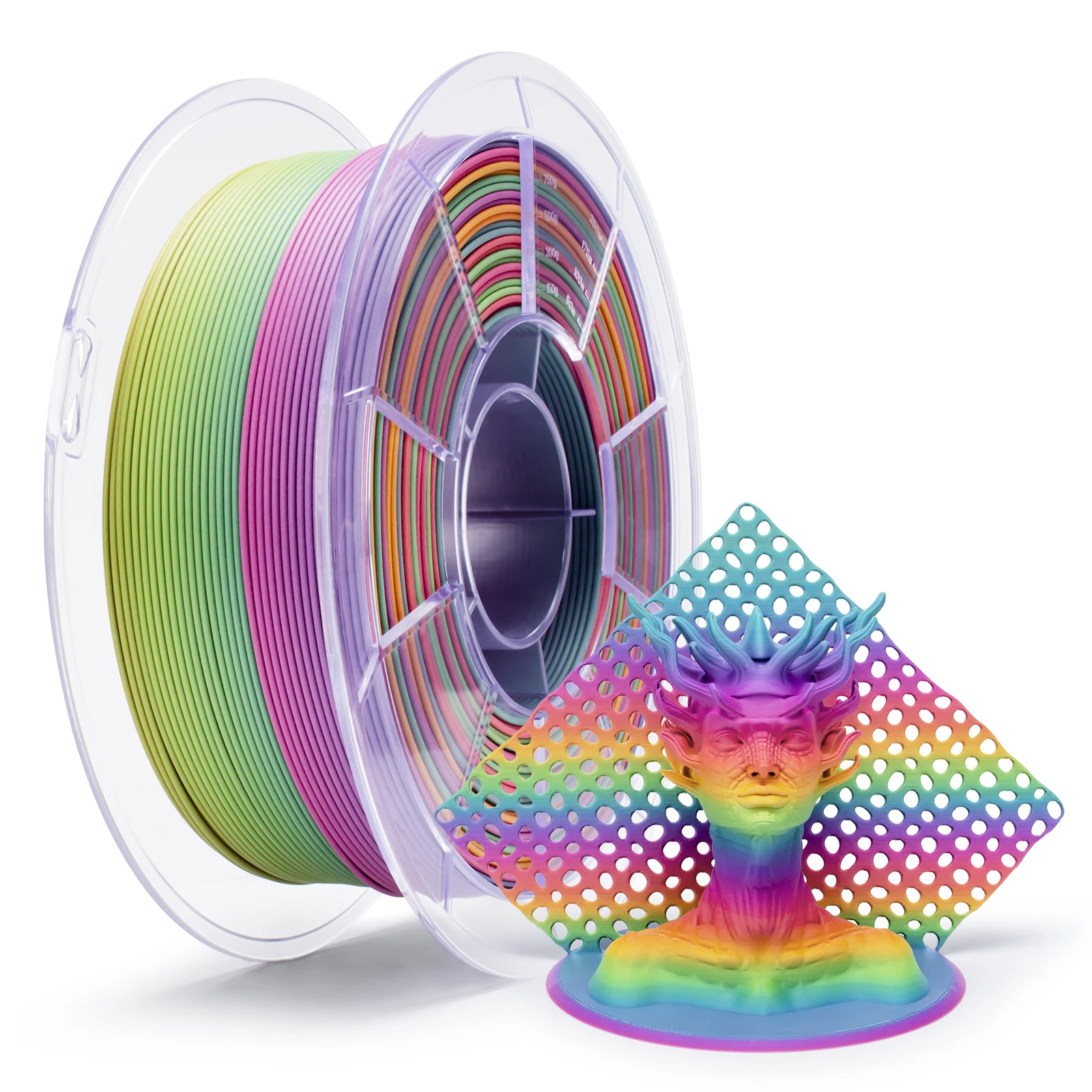 ZIRO 3D Filament Starry Sky Multi Colors - Perfect for 3D Printing