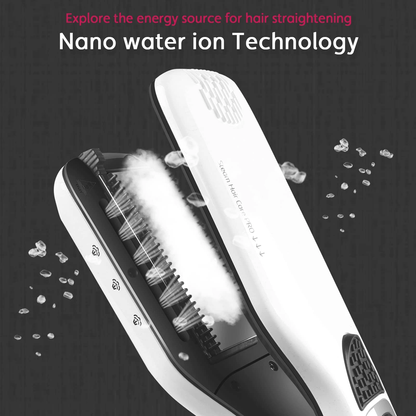Factory Price High Quality Steam Pod Hair Straightener Profesional ...