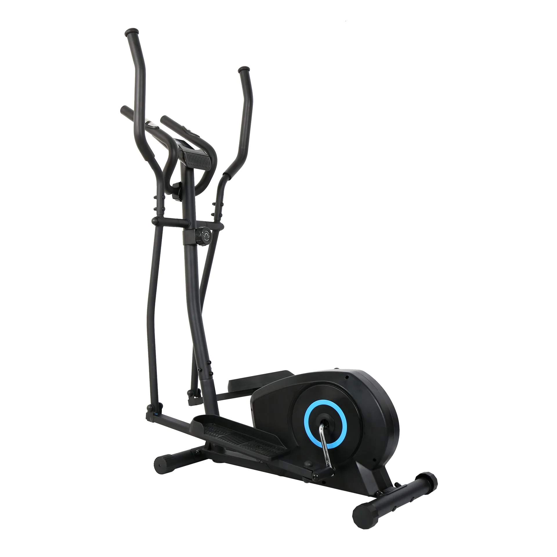 Custom Indoor Upright Elliptical Trainer Magnetic Control Fitness ...