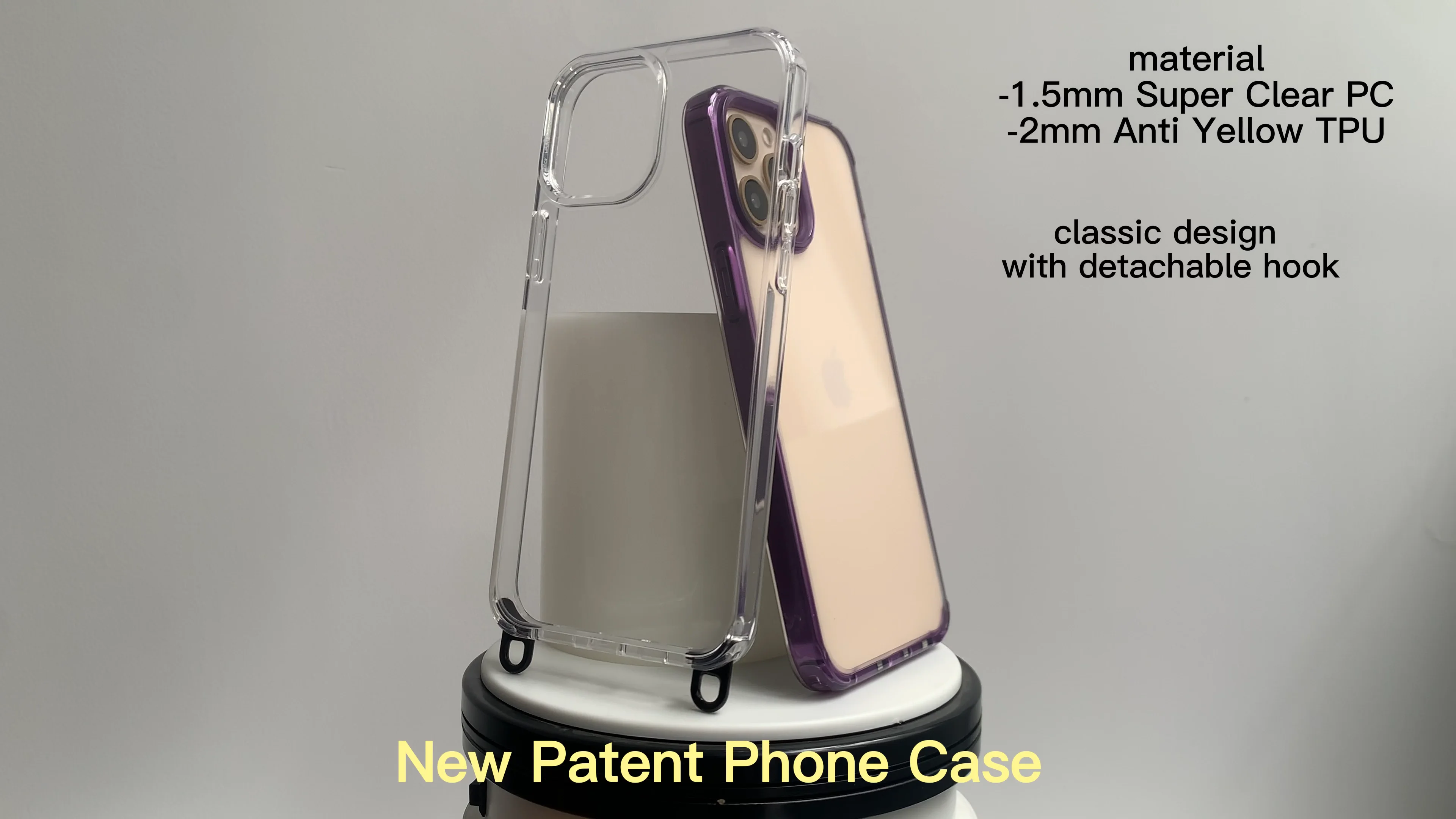 Luxury Clear Fancy Mobile Cell Phone Covers Transparent Clear String ...