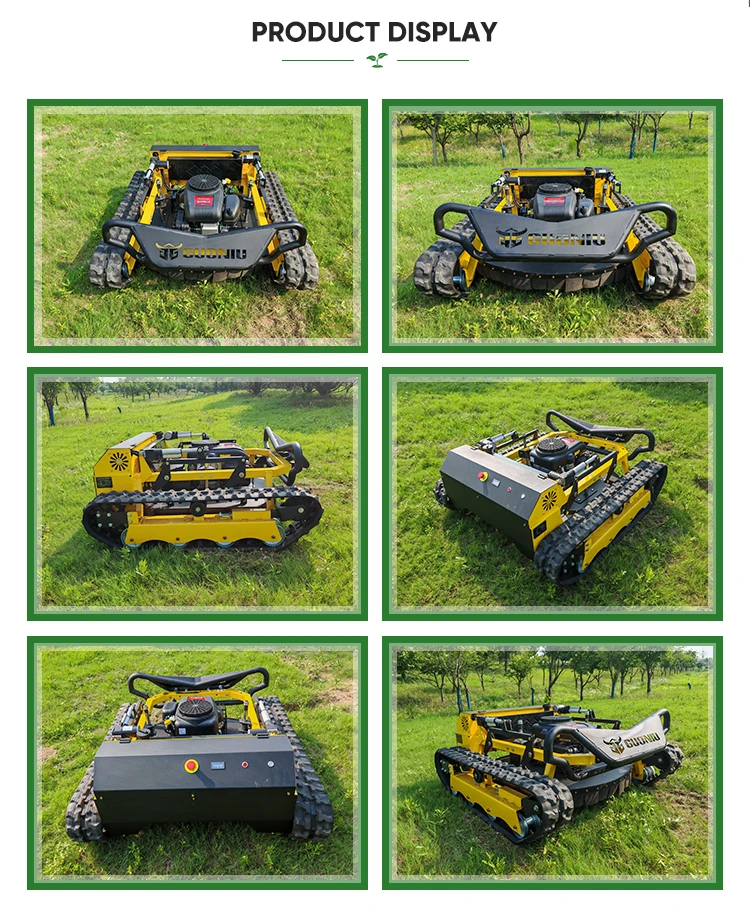 2025 Upgraded Heavy-Duty Tracked Lawn Mower 608-90A Remote-Controlled ...
