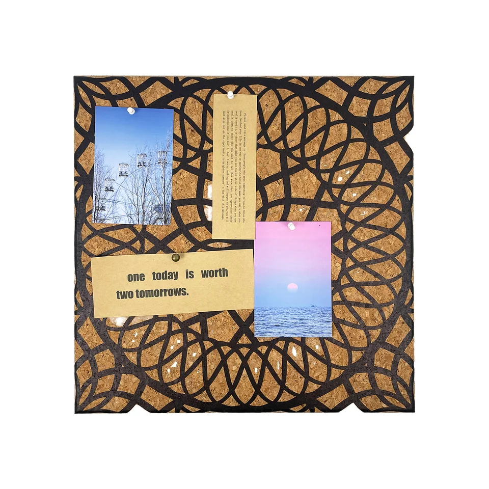Custom Printed Cork Bulletin Board Factory Direct For Message Display ...