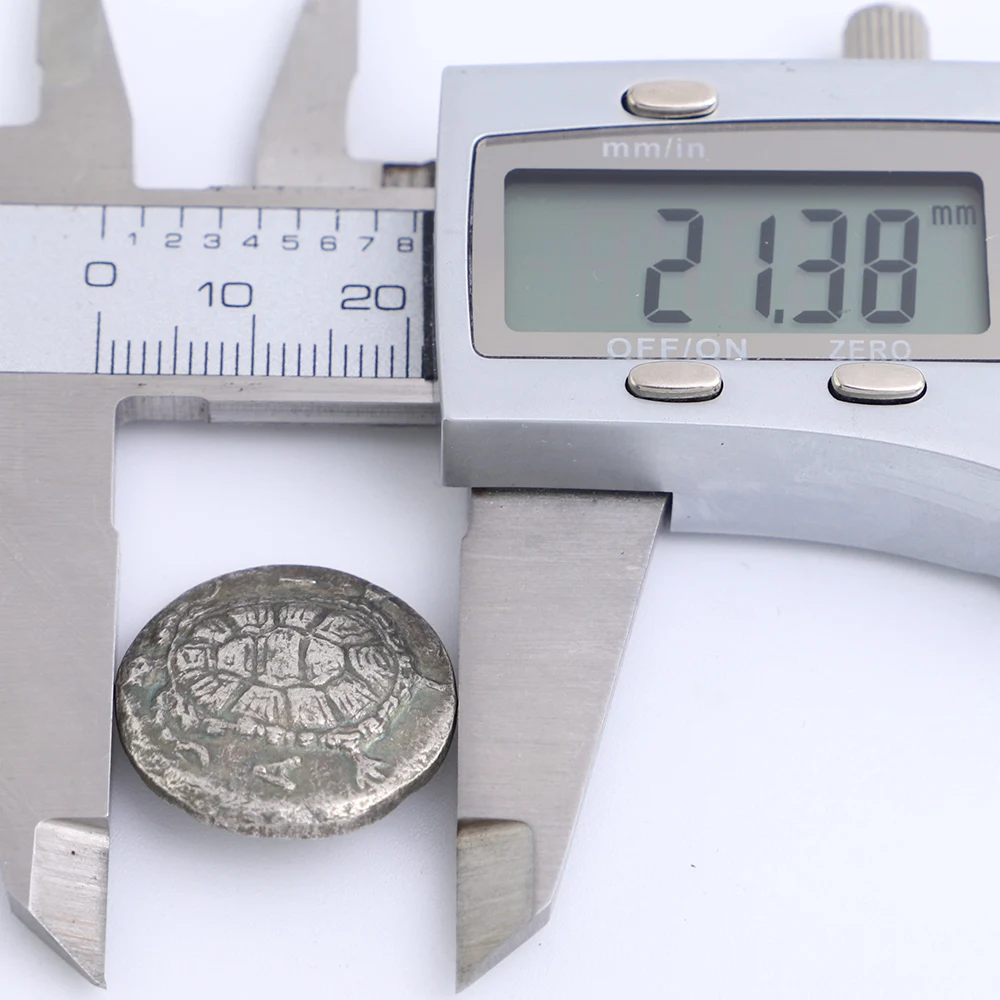 Ancient Roman Greek Silver Coin Turtle Coin Tortoise Greek Stater Coin ...