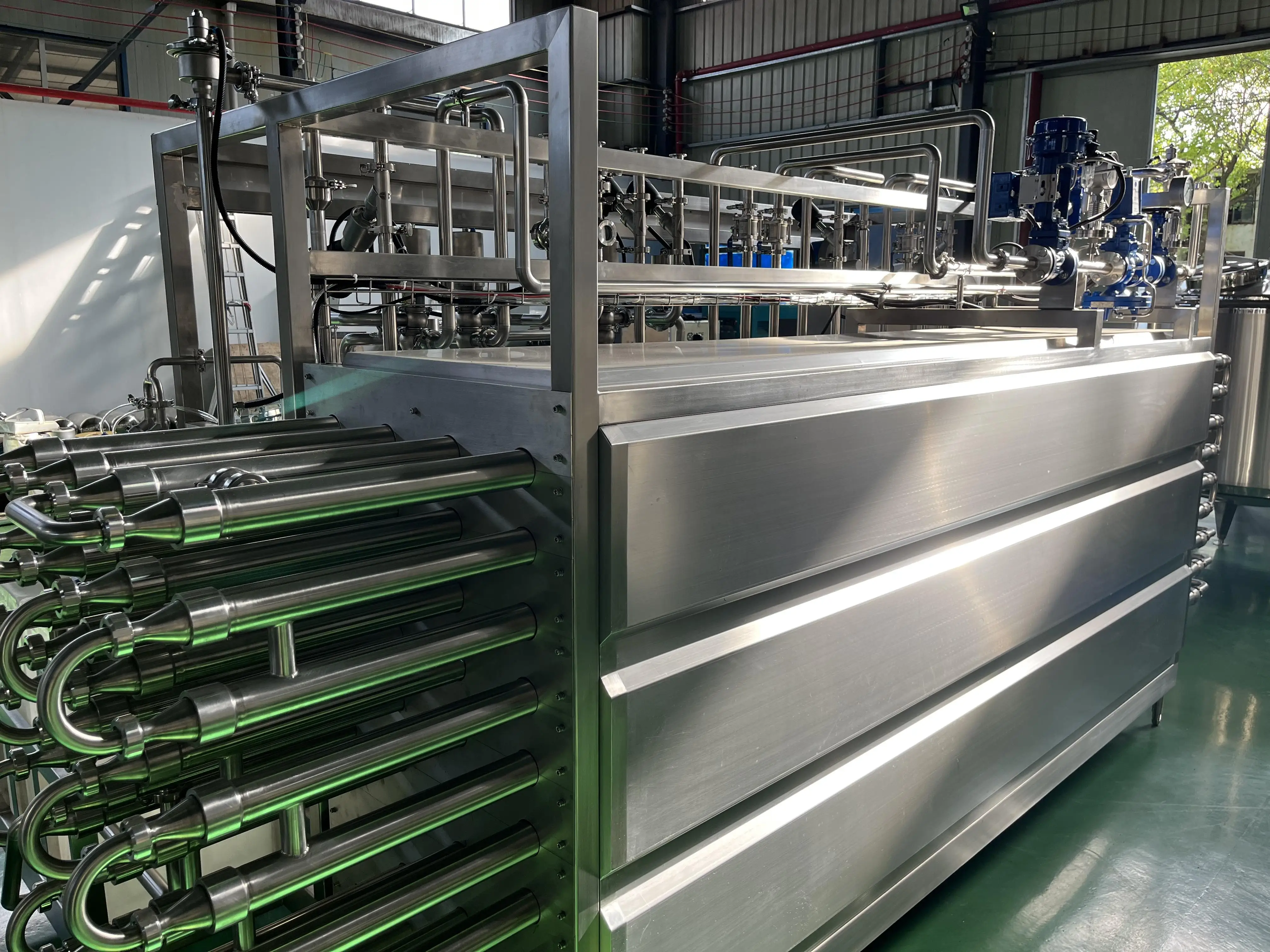 Mango Pulp/mango Concentration Uht Sterilizer Machine - Buy Uht Sterilizer,Htst Pasteurizer ...