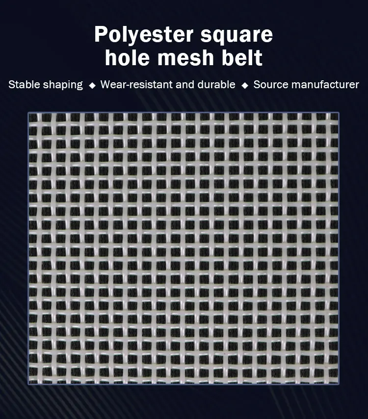 Polyester Mesh Conveyor Belts for Non-Woven Production