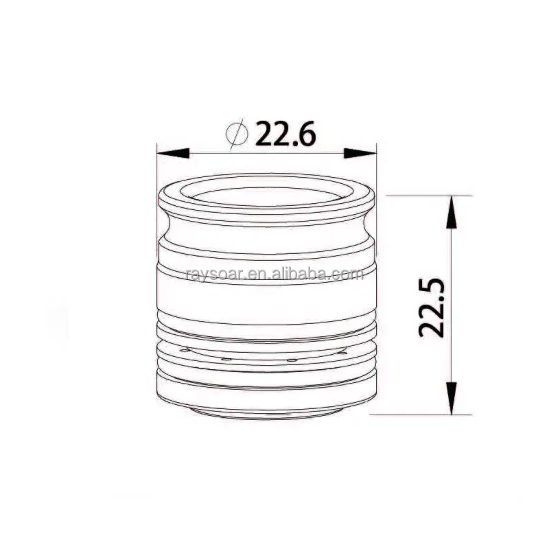 Centricut AM367-0360 Nozzle Adapter for Amada Laser Cutting Machine ...