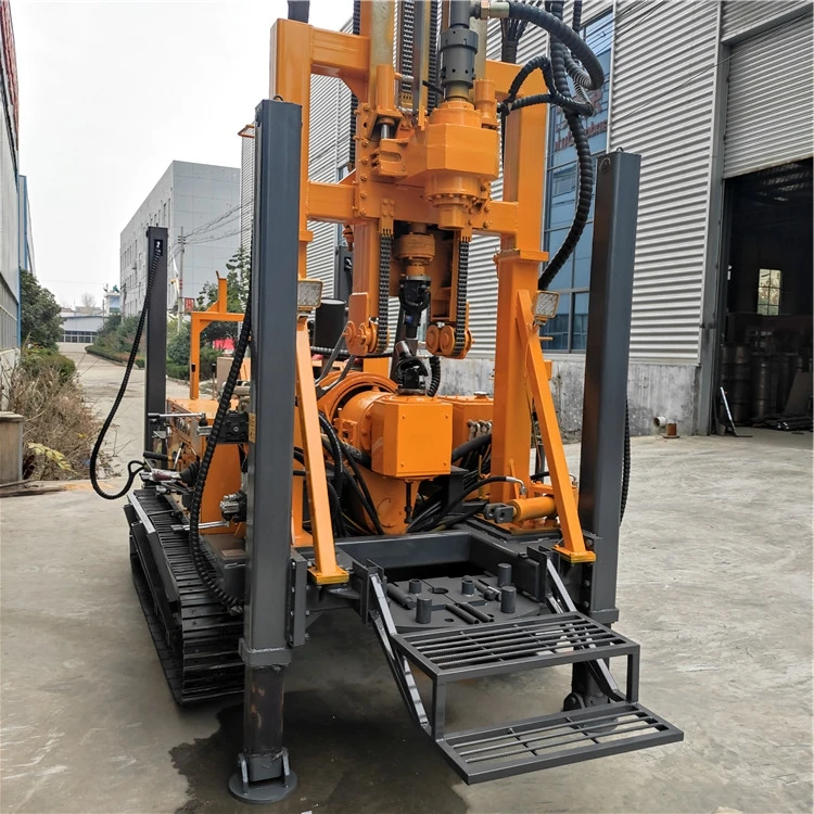 Portable Top Drive Hydraulic Bore Well Stone Drilling Machine Water ...