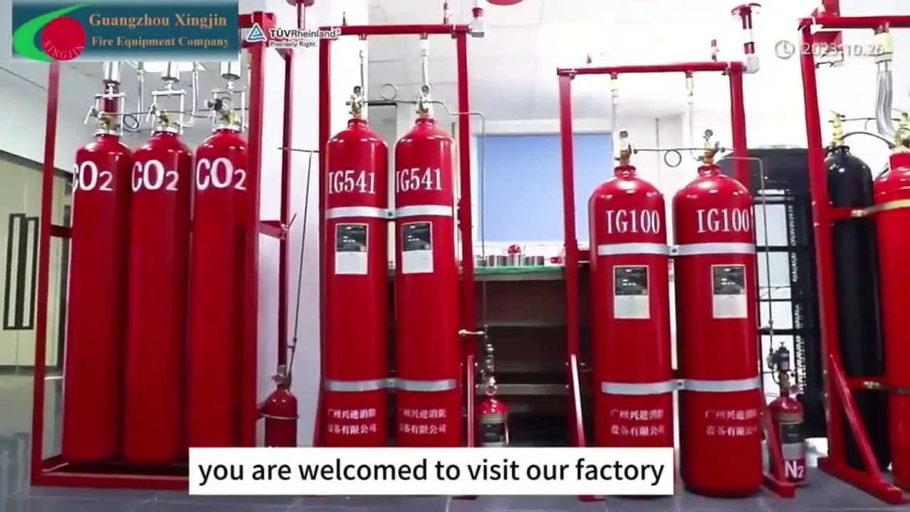 Ig541 Inert Gas Fire Suppression System Clean Agent Safe To Use - Buy Ig541 Fire Suppression ...