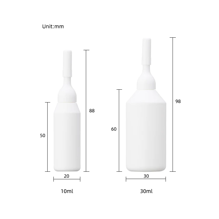 Empty 3ml 5ml 10ml 15ml White PE Plastic Hair Oil Squeeze Dropper Bottles With Nozzle| Alibaba.com