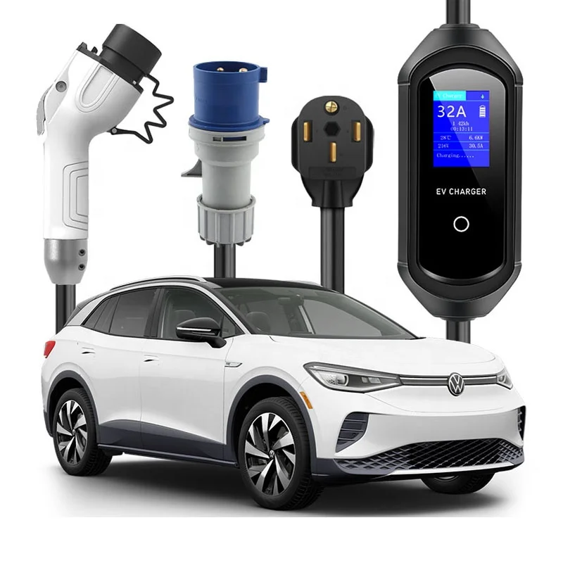 Level2 Ev Charge Cable Typ 2 Portable Evse Charging Point Id 6 Pro Home ...