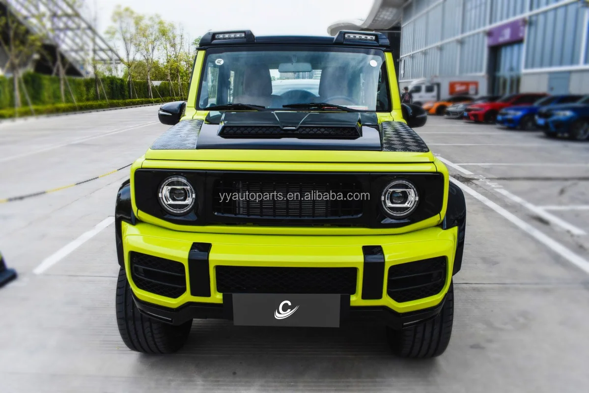 Jimny Jb74 Upgrade To G63 Mini Style Facelift Modified Car Accessories ...