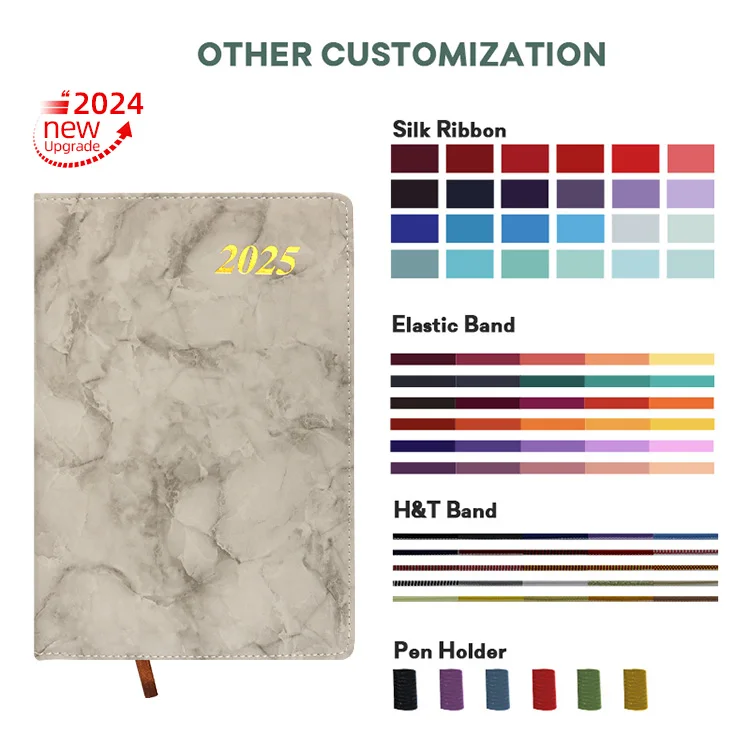 2025 Promotional Sublimation OEM Business Note Book A5 Custom Pu ...