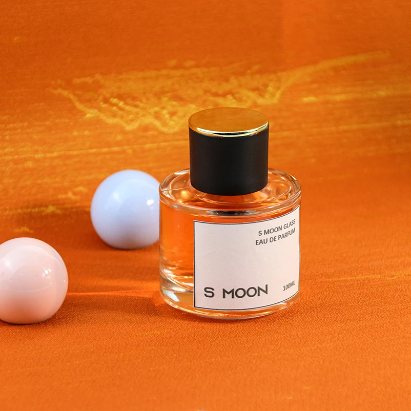 Luxury Cylinder Parfum Botol 30ml Heavy Base Glass Perfume Bottle 50ml ...