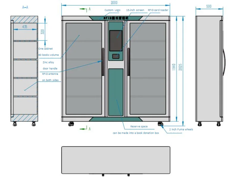 Library RFID Management System - Smart Book Return KIOSK