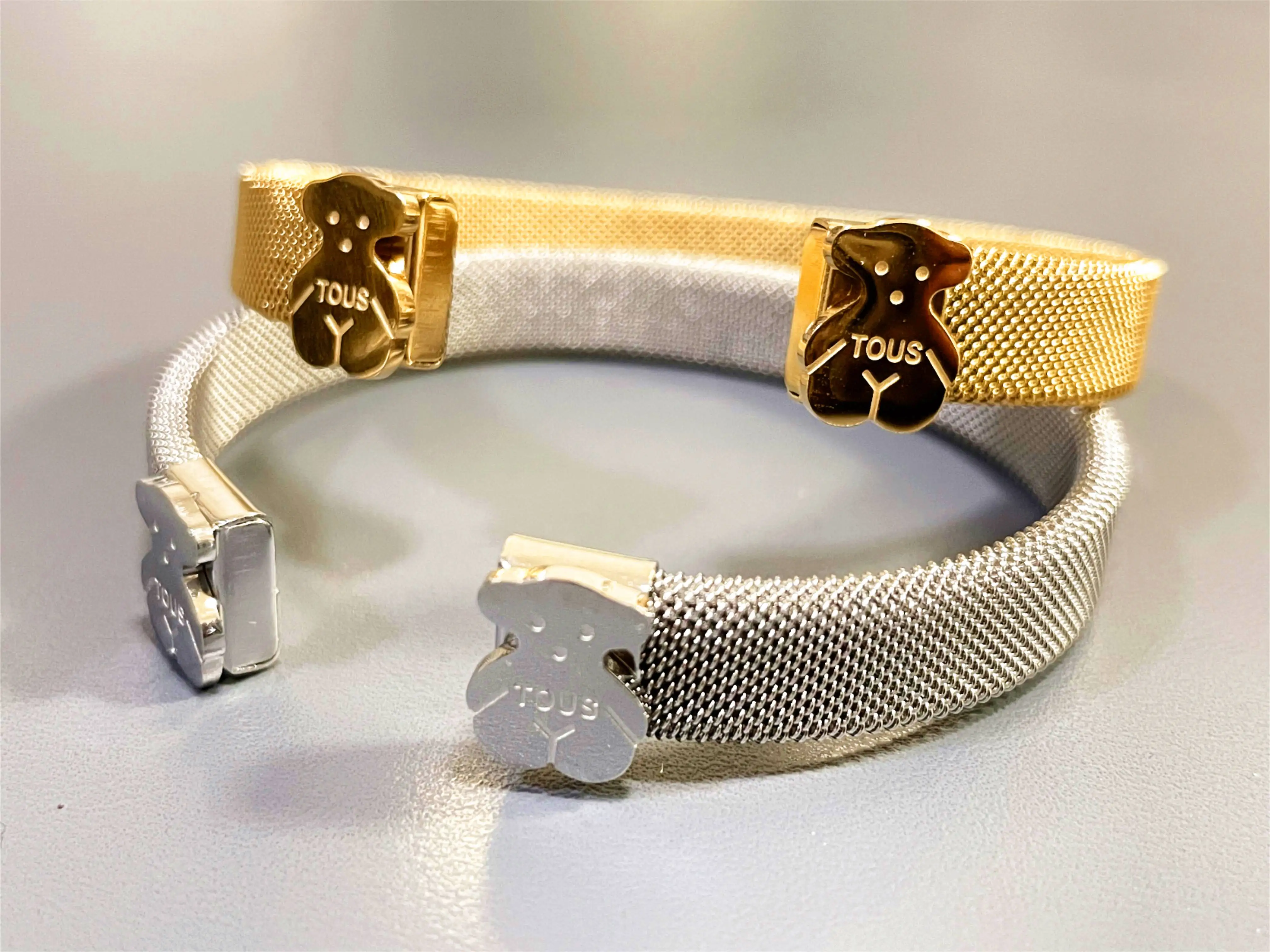 Fashion Jewelry Bracelets Bangles Tous Gold Plated Stainless Steel ...