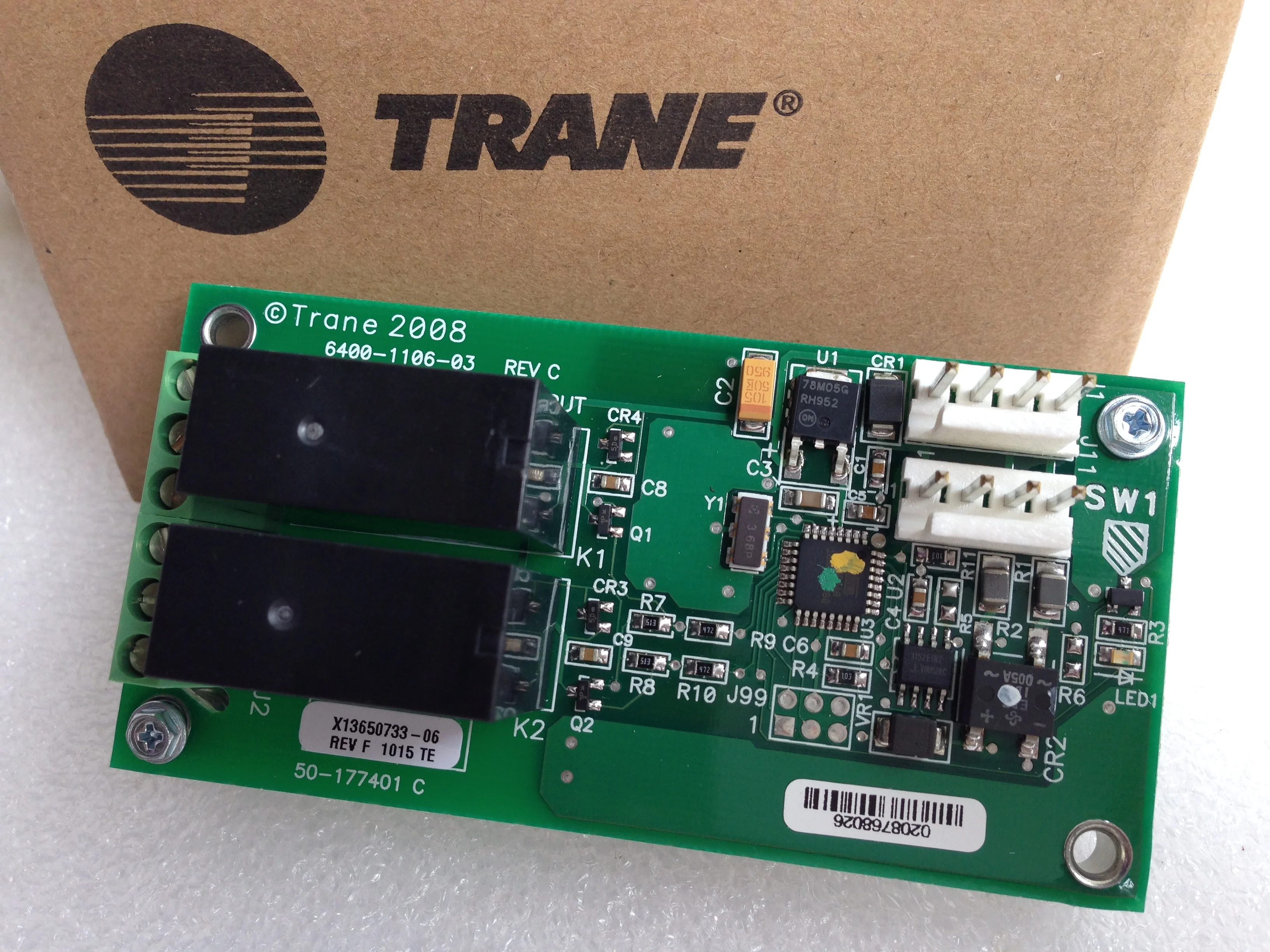 Placa de circuito para compresor de refrigeración BRD02944 TRANE ...