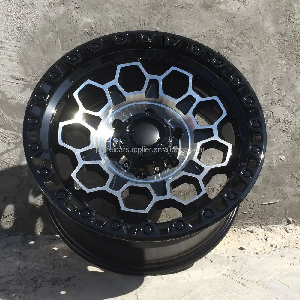 Aluminum Wheels 4x4 Wheel Rim Pickup Wheels 5x150/127 Matte Black 6x139 ...