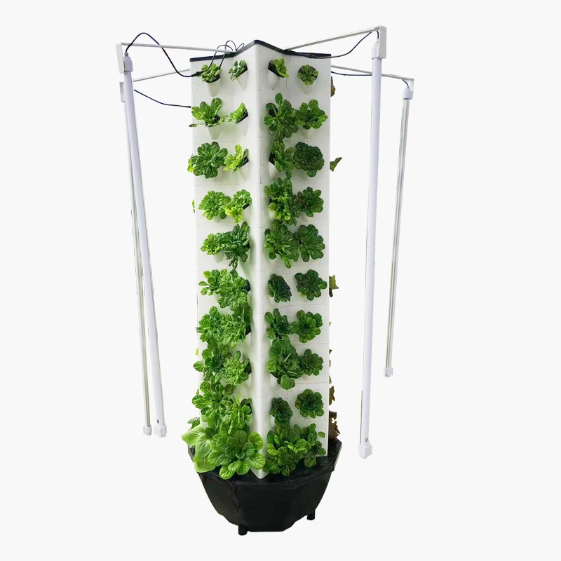 Vertical Aeroponic Grow Tower - Efficient Indoor Farming