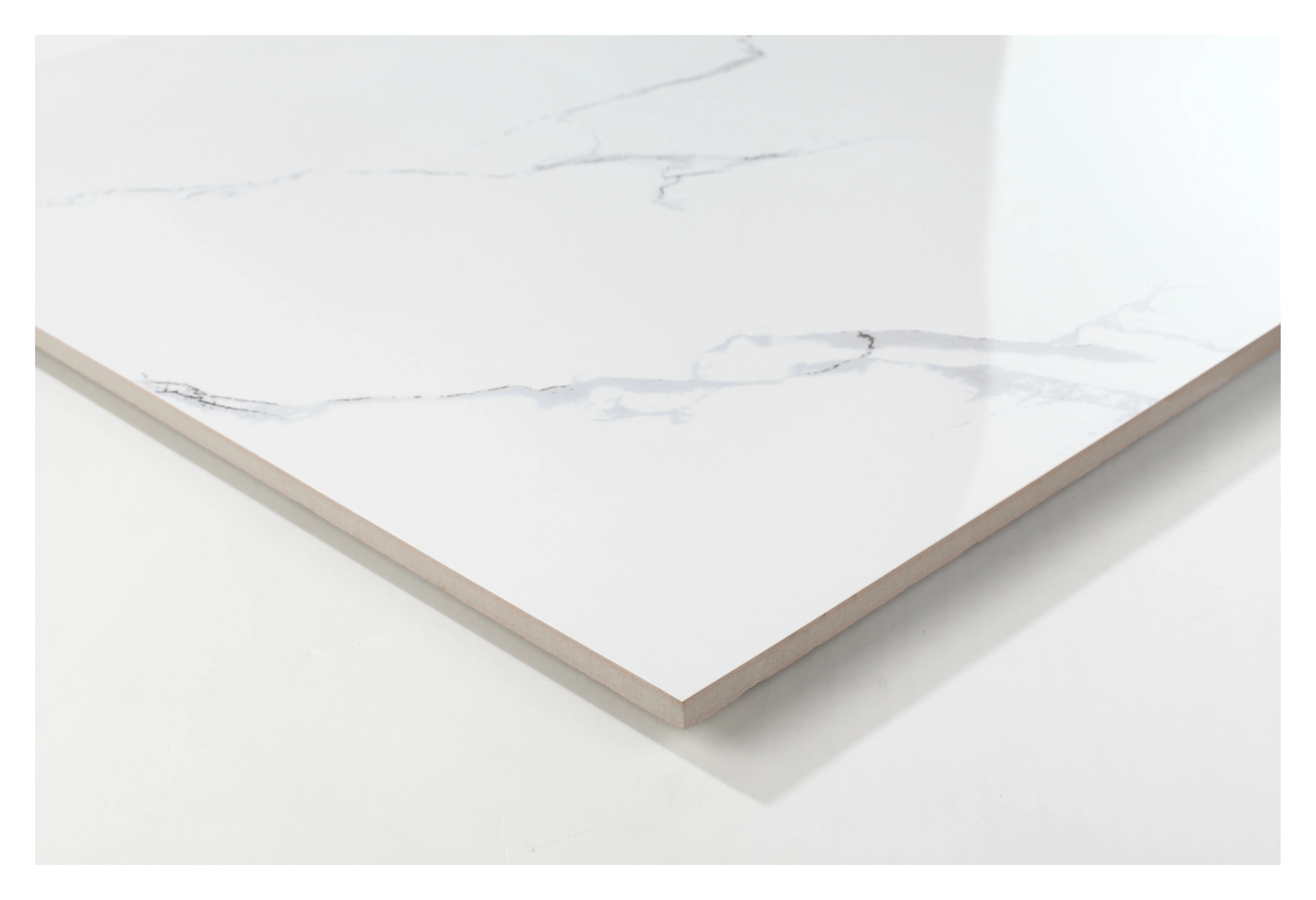 Torch White Brick Effect Tile Washroom Porcelanato Marble Porcelain ...