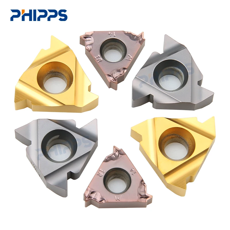 11ER 16ER 22ER ISO UN TR ACME 1/2 BSPT Thread CNC Turning Insert Insert ...