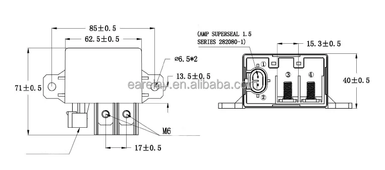 CHINT继电器JD1324 JD2324大电流自动继电器150安培起动继电器| Alibaba.com