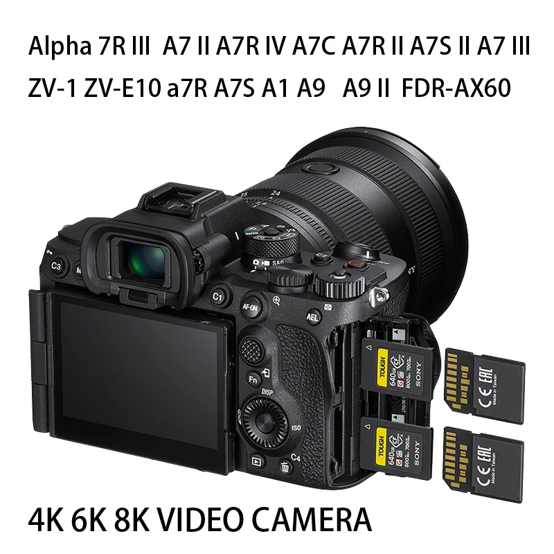 Used Sony A7S2 & A7R2 Cameras - High-Resolution & Dual Screen