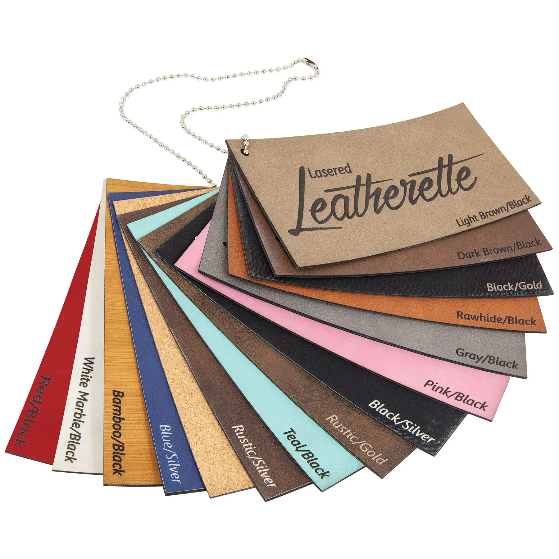 Laserable Leatherette Sheets with Adhesive - Versatile & Durable