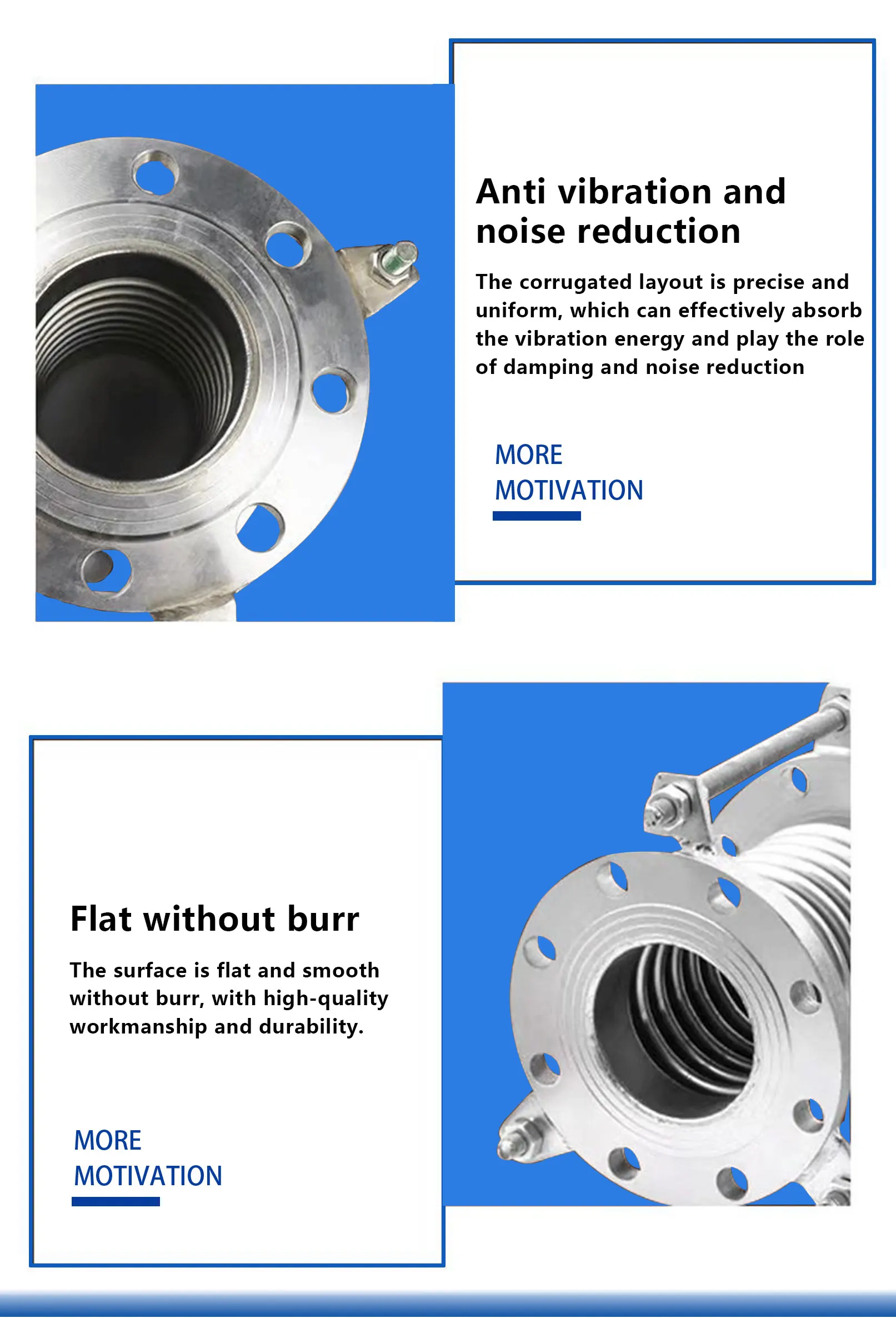 High Temperature Exhaust Compensator Bellows Compensator