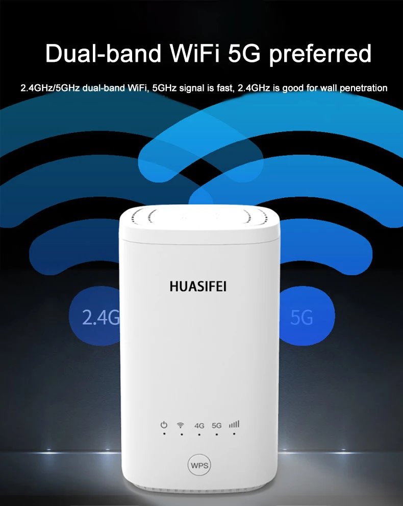 Gigabit 4g 5g Cpe Router Lan Port 12v Dc Power Support Voip Function 5g ...