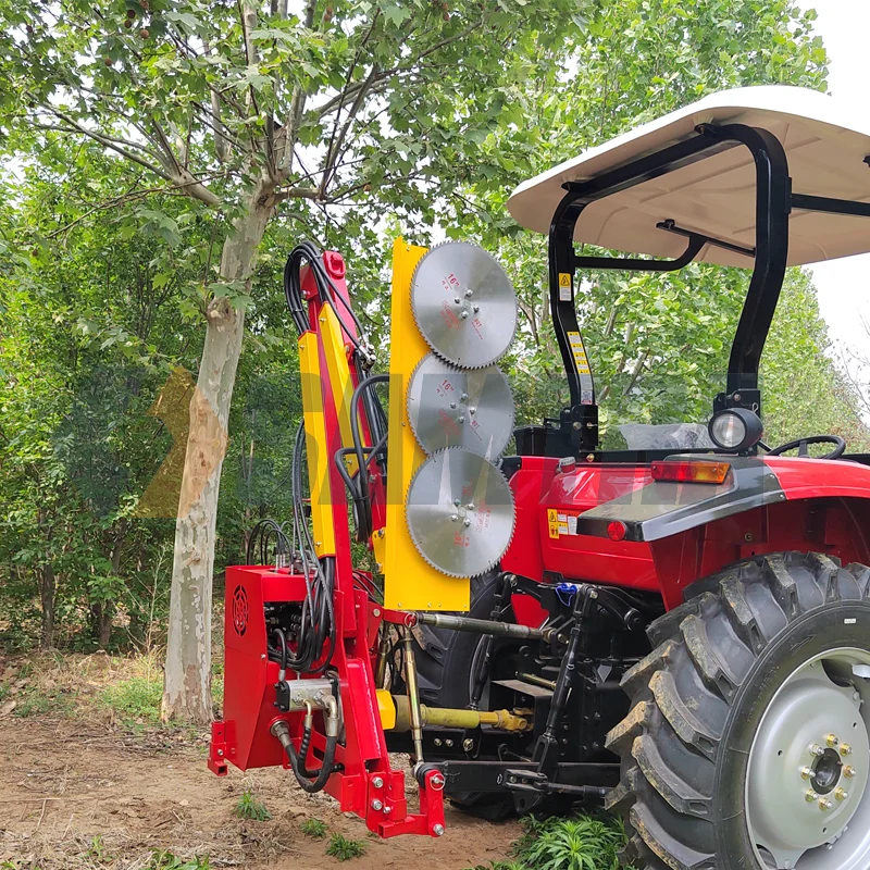 Tractor Side Mounted Boom Arm Mowers - Durable & Versatile
