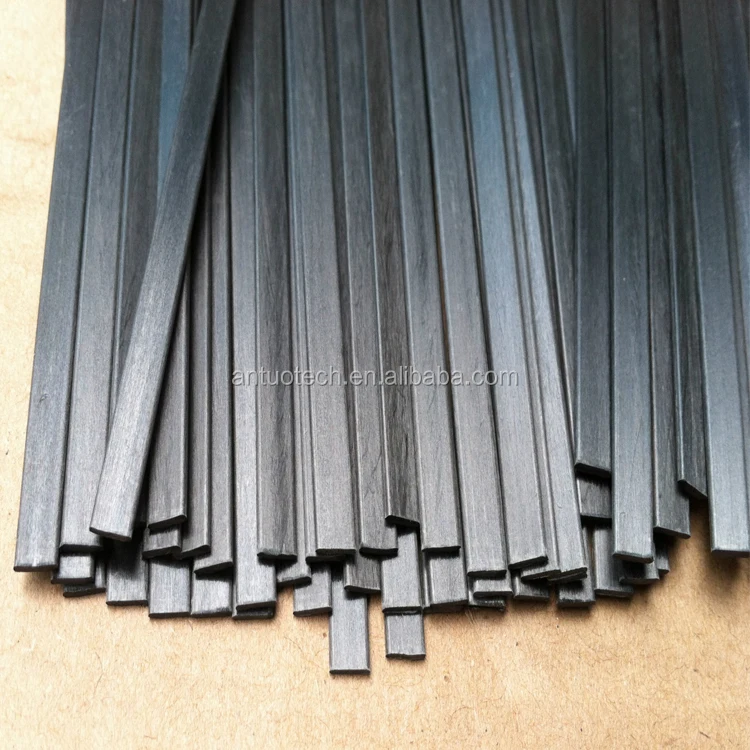 Pultrusion Rectangular Carbon Fiber Reinforced Flat Bars Strips For ...