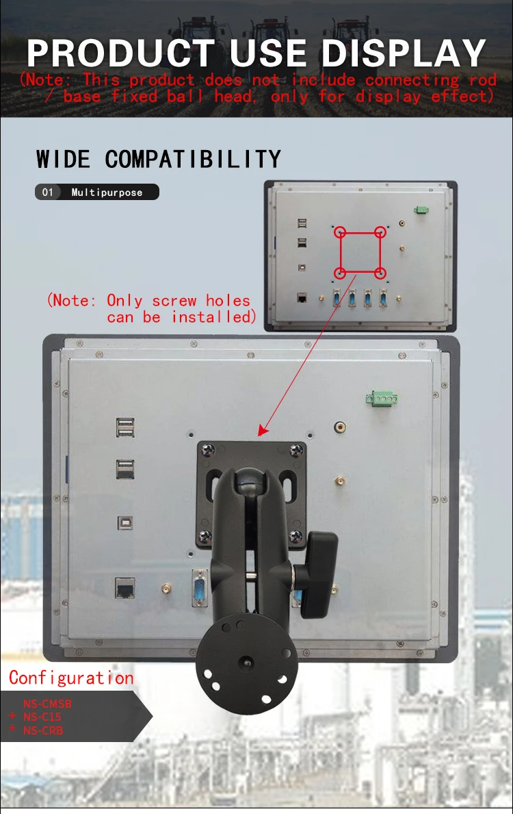 1.5 Inch VESA Mount Adapter - Compatible with Samsung, HP, Dell