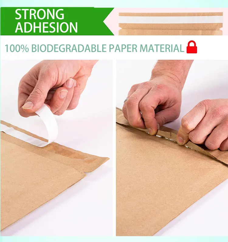 Eco-friendly Shipping Envelopes - Recyclable & Compostable