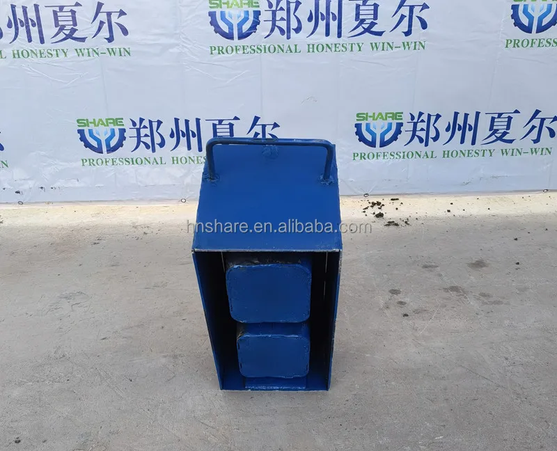 Manual Interlocking Concrete Block Molds - High Productivity