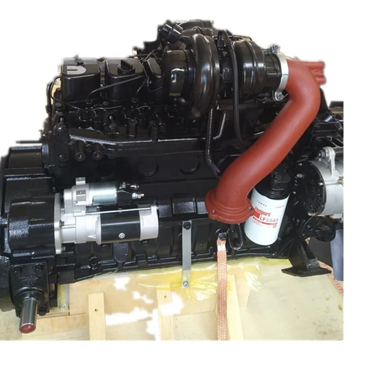 Máquinas 6ct Montaje Del Motor Diesel 300hp Motor De 6 Cilindros Para ...
