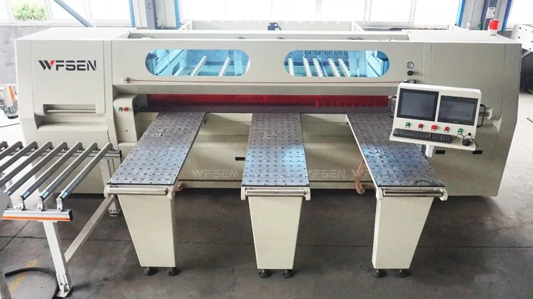 Woodwork Cutting Electrical Cnc Automatic Beam Saw Machine For Sale ...