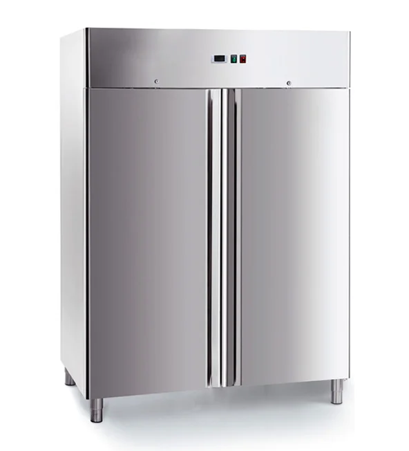 1200l Semi-double Door Vertical Chiller Gn1200 Series Commercial ...