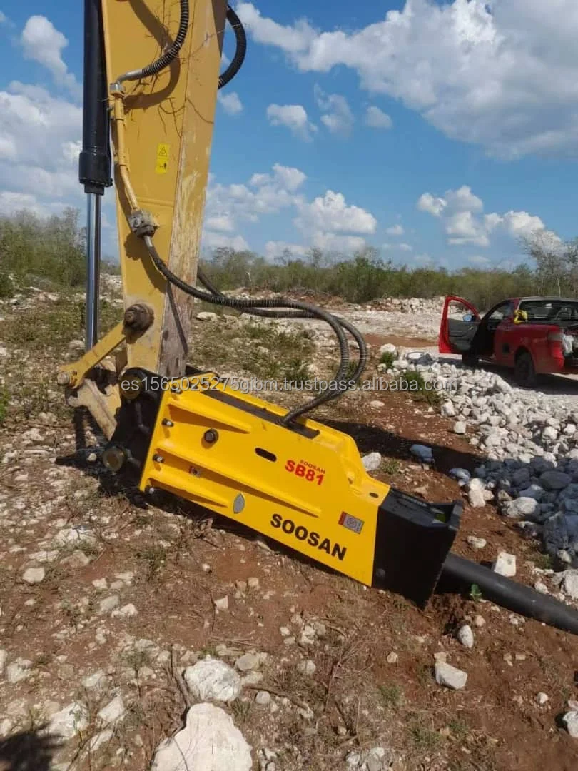 Hydraulic Breaker Sb 81 Box Type Suitable For Heavy Excavators With 18 ...