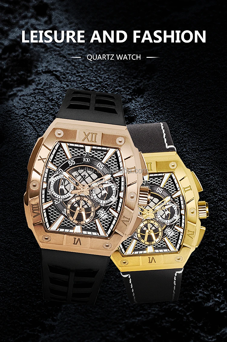 Latest Design Cainte Watch Rubber Strap 5atm Sport Stainless Steel ...