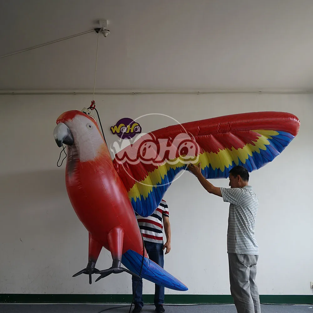Inflatable Hanging Animal Inflatable Parrot Bird Model Inflatable ...