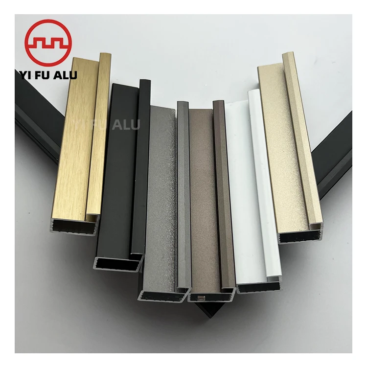 Aluminum Extrusion Frame Profile Furniture Glass Door Profiles Aluminum ...