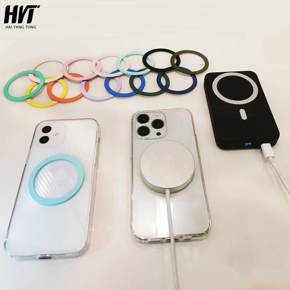 Magnetic Wireless Charging Ring For Samsung Iphone 13 11 12 Pro Max ...