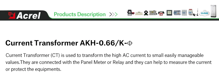 Acrel Split Core Ct Clamp Current Transformer Sensor Ratio 400A ...