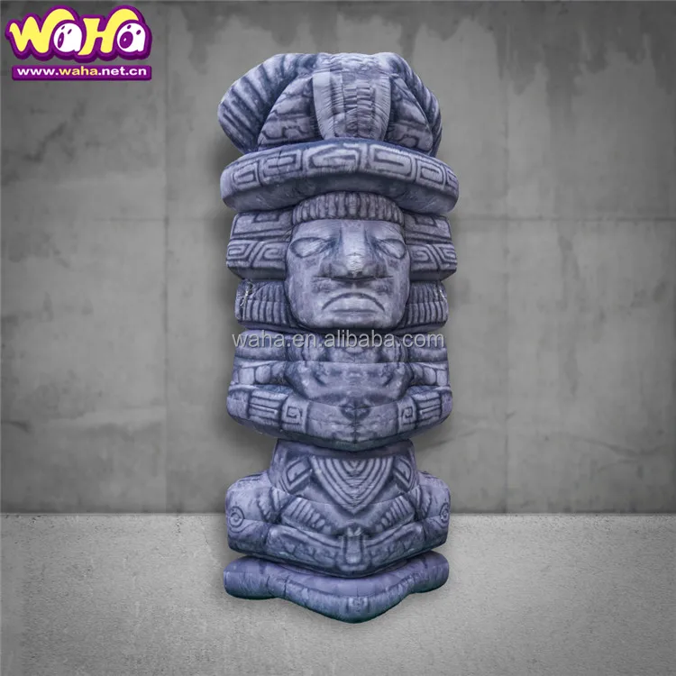 Giant Statue Party Decor Inflatable Sculpture Stone for Easter Island ...