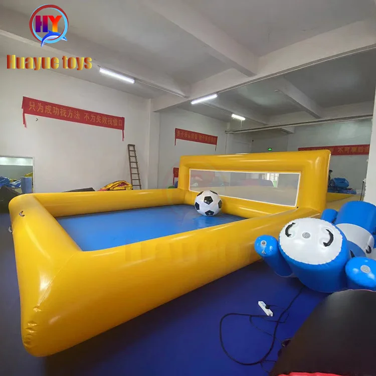 Large Pool Inflatable Volleyball Field - Fun & Sports