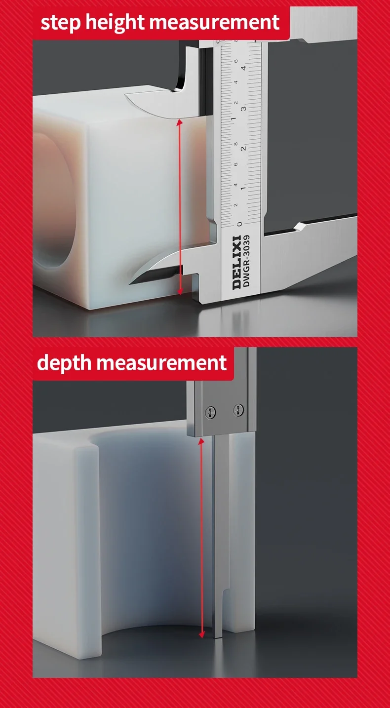 Stainless Steel Vernier Caliper Oil Standard Small Household Industrial ...